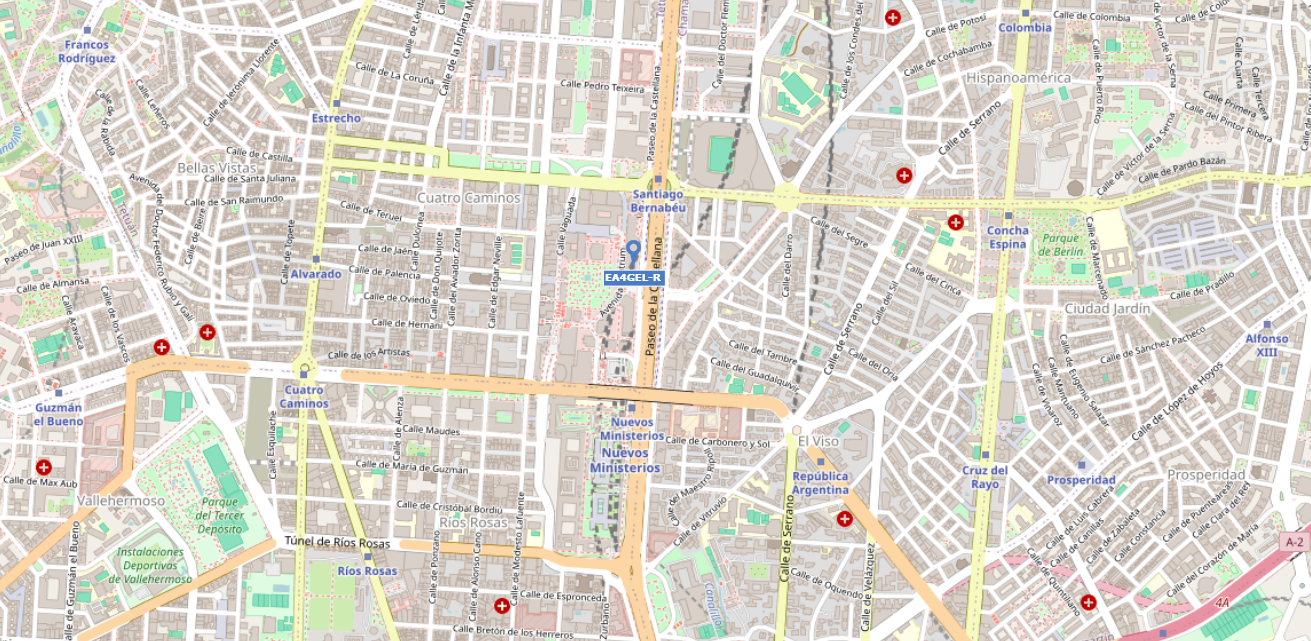 Repetidor Azca (Madrid Centro) EA4GEL-R | TetraHAM Madrid